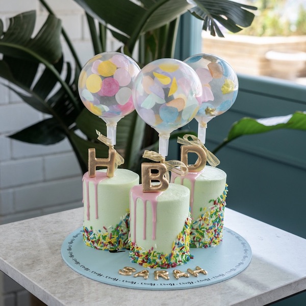 Confetti Trio Cake | Bleems