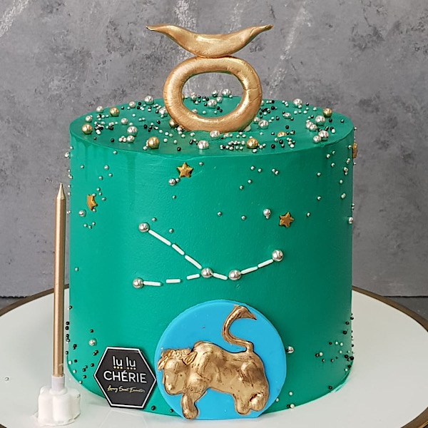 Taurus Birthday Cake